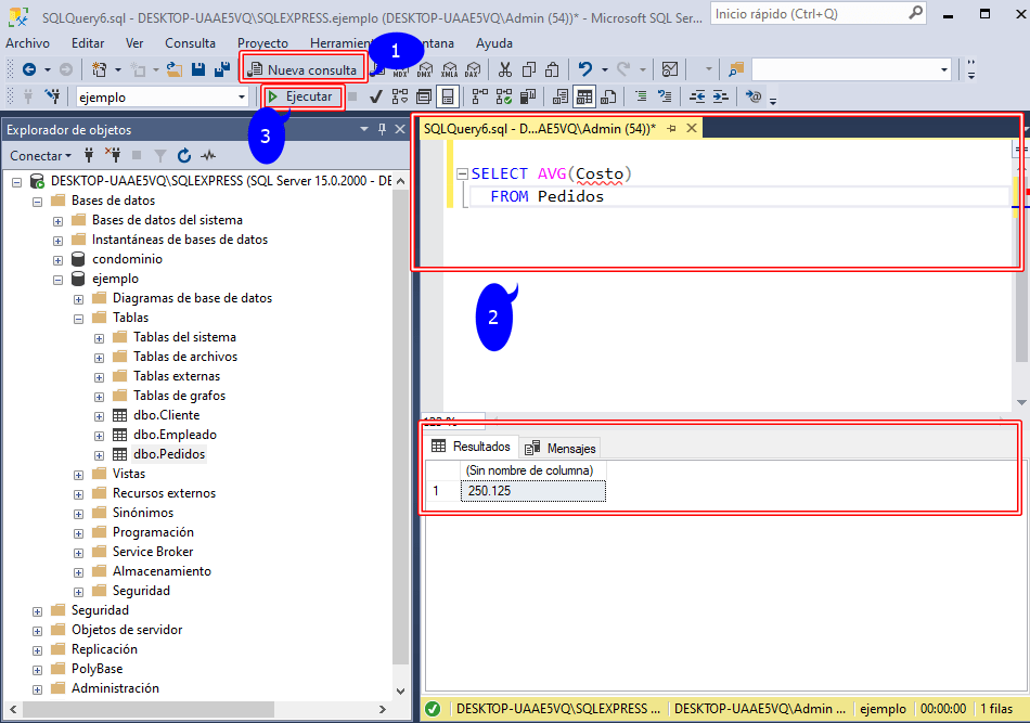 SQL AVG Funci n Promedio Sqlserverdb